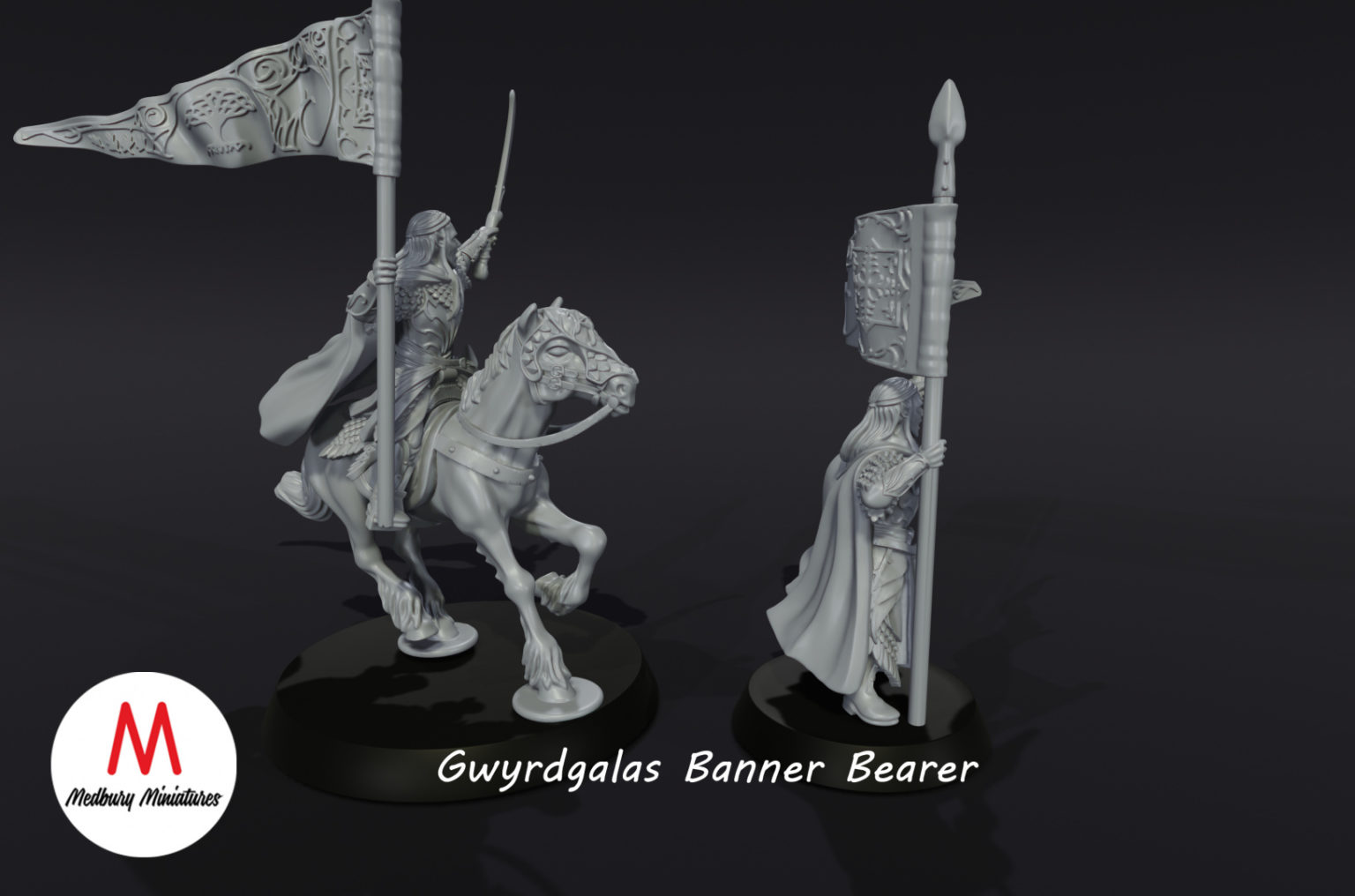 LOTR - Elven Banner - Day of Battle Games