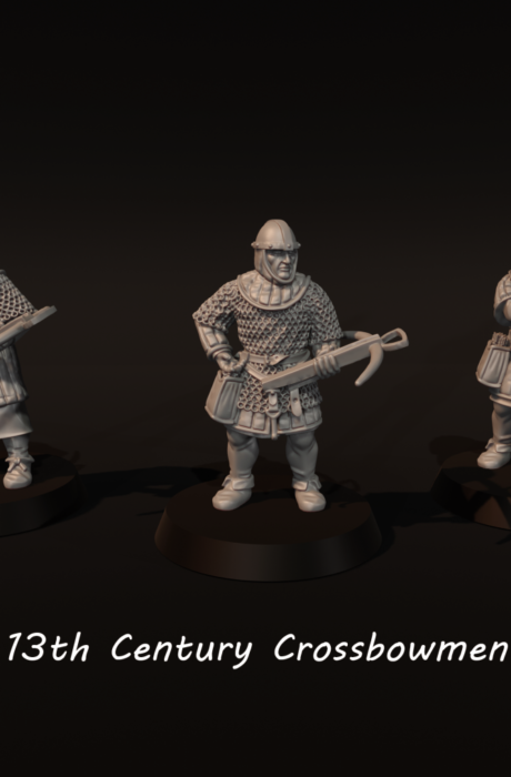Medieval - 13th Century Crossbowmen #2 - Day of Battle Games POD